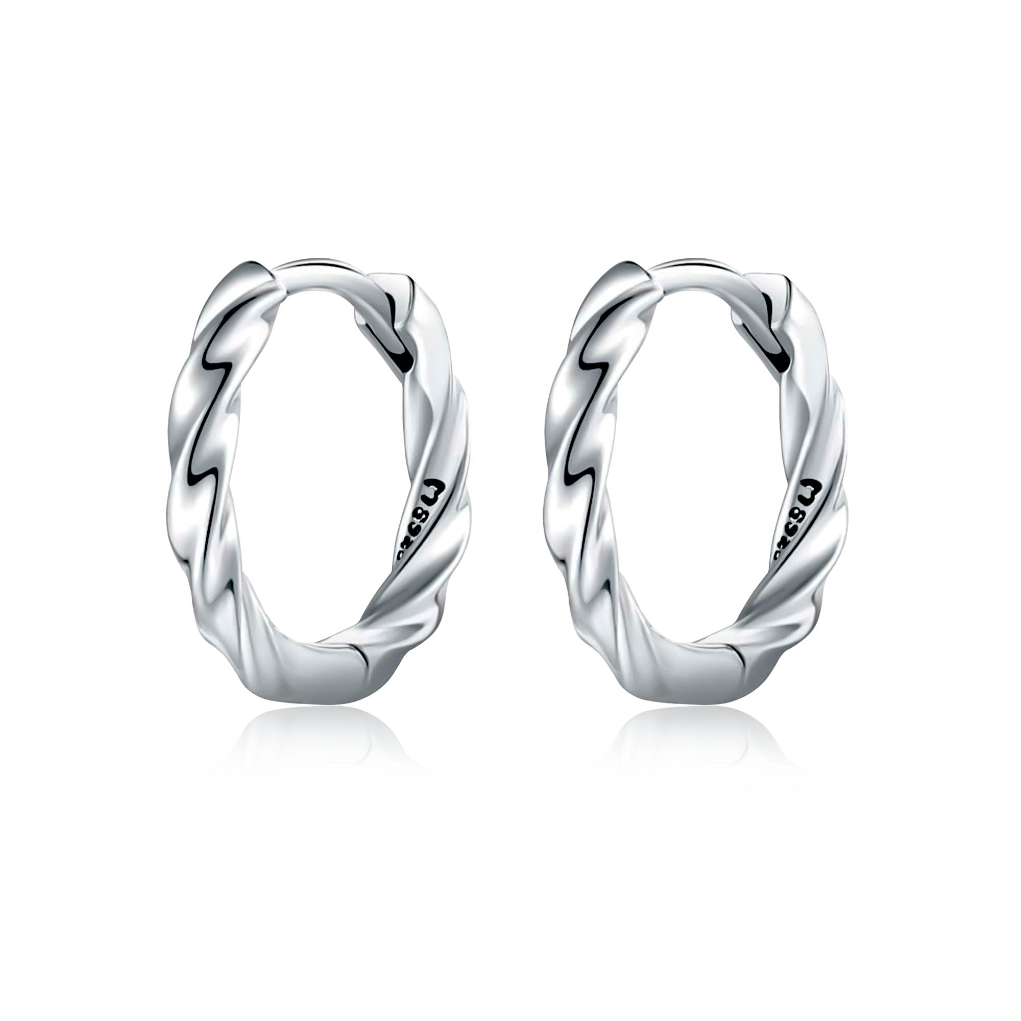 Tornado Hoop Earrings