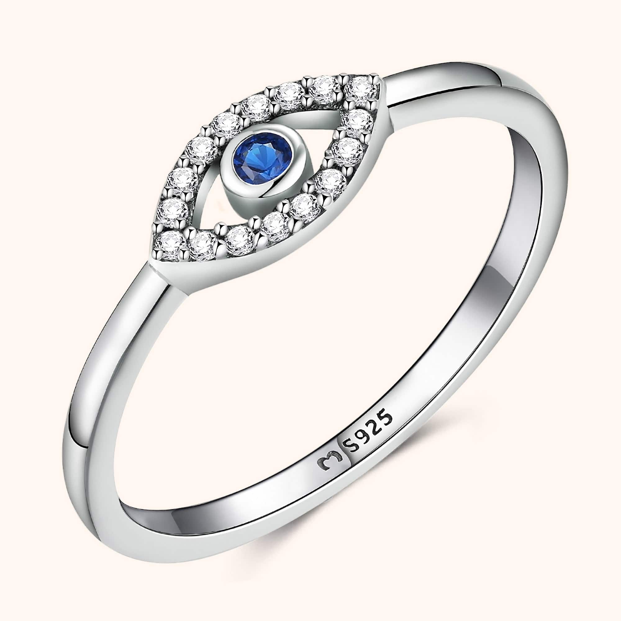 Blue Eye Ring